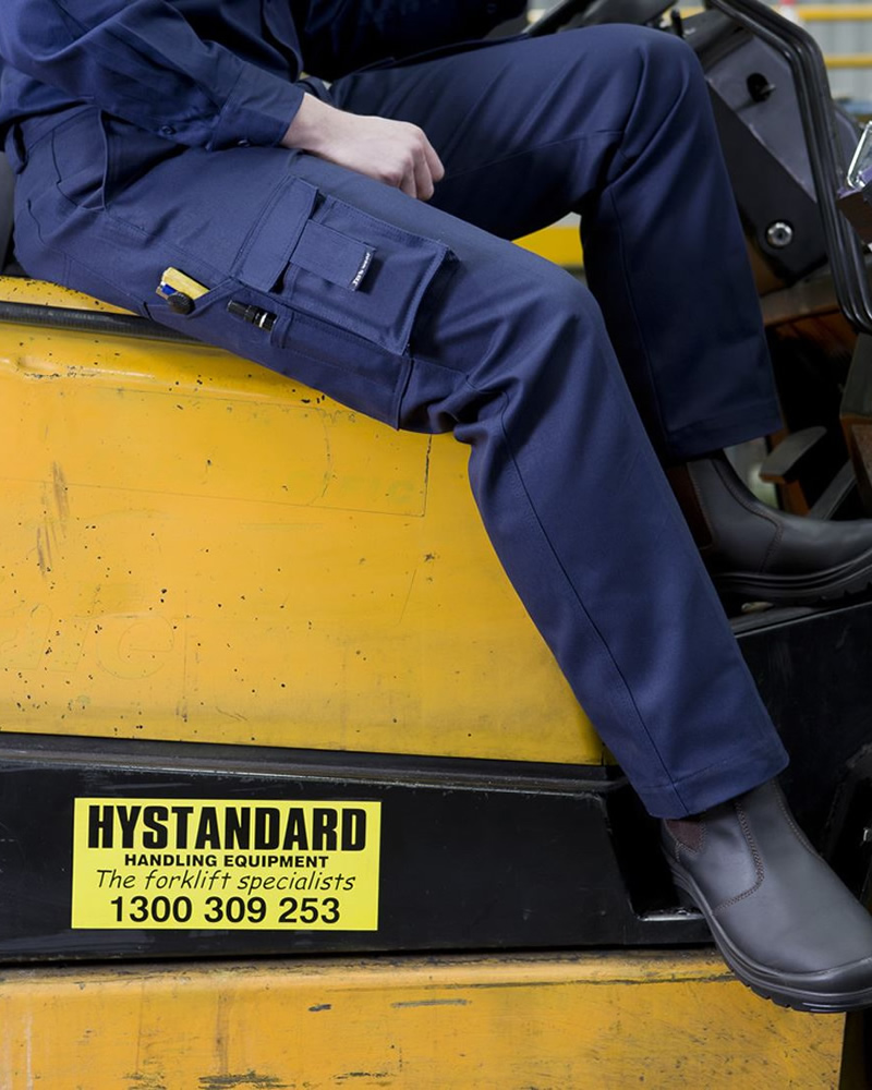 Mercerised Multi Pocket Pant, Stout Fit