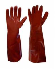 PVC 450mm Red Gauntlets