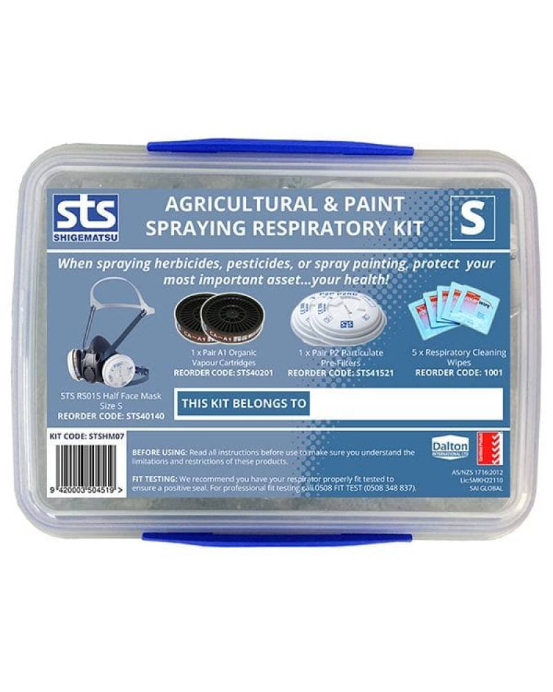 STS Half Face Mask Paint and Agricultural Respiratory Kit