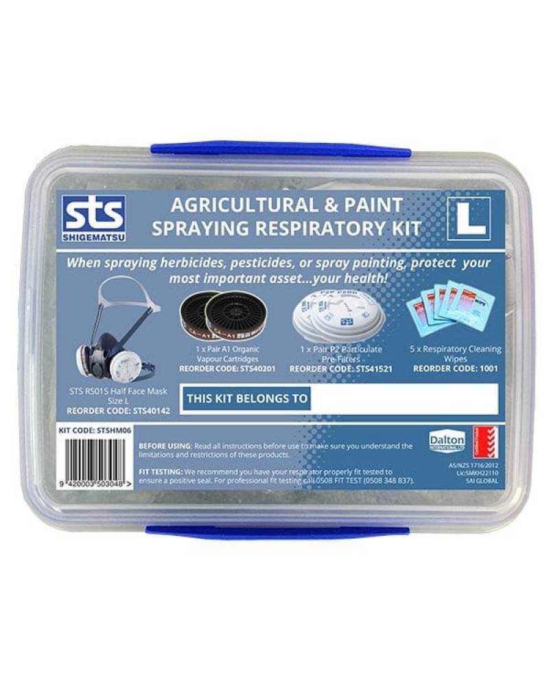 STS Half Face Mask Paint and Agricultural Respiratory Kit